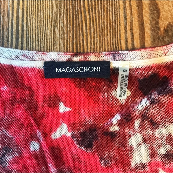 Magaschoni | Sweaters | Bright Magaschoni Cardigan With Satin Tie ...